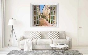 Obraz okno do uličky (120x110 cm) - InSmile ®