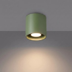Sollux Lighting Stropní svítidlo ORBIS 1 olivově zelené