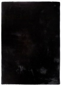 Černý koberec Universal Fox Liso, 80 x 150 cm