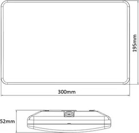 Maclean MCE292 W / LED svítidlo s číslem domu / senzor / exteriér