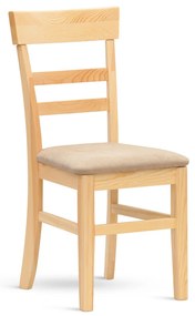Stima židle PINO S borovicový masiv Odstín: Borovice Masiv, Látky: MAX marrone T16