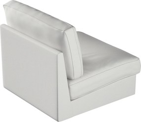 Potah na neskládací křeslo IKEA Kivik barva šedá látka pletený vzor