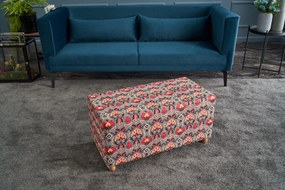 Atelier del Sofa Taburet Bonita Puf Uzun, Vícebarevná