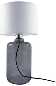 Zuma Line 5503WH - Stolní lampa SAMSUN 1xE27/40W/230V bílá/černá