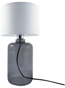 Zuma Line 5503WH - Stolní lampa SAMSUN 1xE27/40W/230V bílá/černá