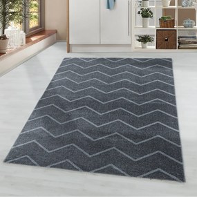 Ayyildiz, Kusový koberec Rio 4602 grey, 140x200, šedá, kancelář