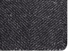Hanse Home Collection koberce Rohožka Clean & Go 105350 Black Anthracite – na ven i na doma Rozměry koberců: 45x67