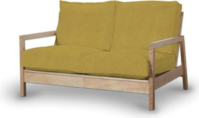 Potah na pohovku IKEA  Lillberg 2-místná nerozkládací barva žlutá látka pletený vzor