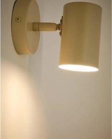 Béžové kovové nástěnné svítidlo Manie – Kave Home