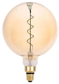 LED Žárovka FILAMENT SPIRAL VINTAGE G200 E27/4W/230V 2000K
