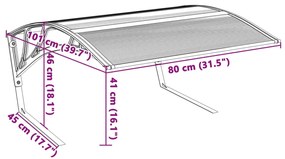 vidaXL Garáž pro robotickou sekačku černá 80 x 101 x 46 cm