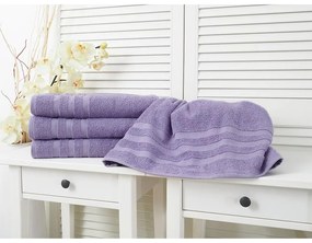 B.E.S. - Petrovice, s.r.o. Bavlněný froté ručník Standard - Violet 30 x 50