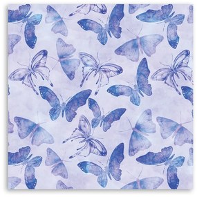 Gario Obraz na plátně Modří motýli - Andrea Haase Rozměry: 30 x 30 cm