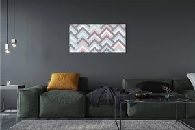 Obrazy na plátně herringbone pruhy 125x50 cm