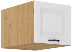 Kuchyňská skříňka Stilo 40 NAGU-36 1F korpus dub artisan, dvířka bílá