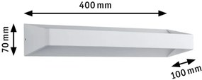 Paulmann 70791 Bar, bílé nástěnné svítidlo 10,5W LED 2700K, délka 40cm