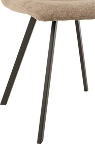 Béžová jídelní židle Chair Babette Beige - 55*47*82cm