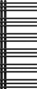 Mexen Neptun dekorativní koupelnový radiátor 1200 x 500 mm, 456 W, černý - W101-1200-500-00-70
