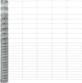 Svařované drátěné ploty s hroty 25 x 1,6 m Pozinkovaná ocel 3351444