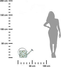 Konev na zalévání Flower, 6,8 l, vícebarevná