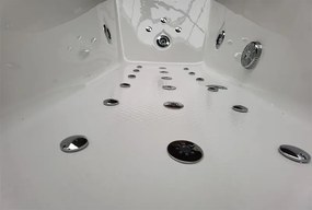 Terra Hydromasážní vana RAMONA 640H 180x90 s ohřevem vody