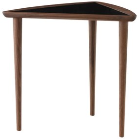 OnaDnes -20% Audo CPH Černý ořechový odkládací stolek AUDO UMANOFF 42,5 cm