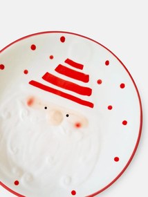 Sinsay - Talíř se zlatým lemem - bílá