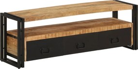 TV skříňka 120 x 30 x 40 cm masivní mangovníkové dřevo 338466