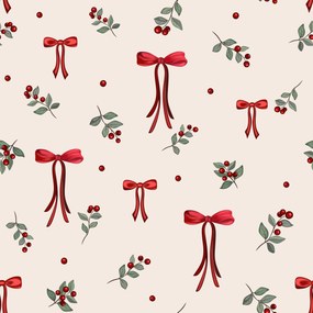 Polybavlněné povlečení HOLLY BOWS POLY barevné Rozměr povlečení: 70 x 90 cm | 140 x 220 cm