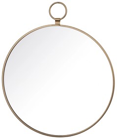 Kulaté zrcadlo zlaté 135848