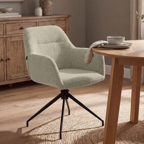 Sada 2 jídelních židlí Merlinda látka Teddy – taupe