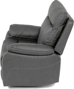 Polohovací křeslo šedé, elektrické TV-4094 GREY3