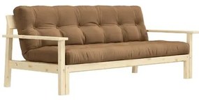 sofa UNWIND by Karup - 92*218 cm natural (přírodní) + futon mocca 755