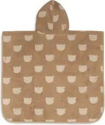 Jollein Jacquard Teddy Bear / Osuška pončo / froté / 62×65 cm