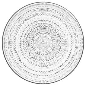 Skleněný talíř Kastehelmi Clear 31,5 cm Iittala