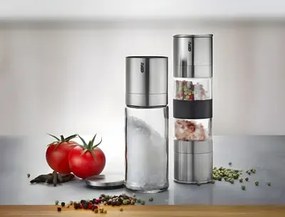 Gefu LAMOLA / Mlýnek na sůl a pepř / nerez a technopolymer / keramické