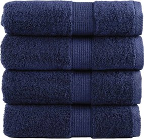 Prémiové mycí utěrky SOLUND 4 ks tmavě modré 30x30 cm 600 g/m² 137252