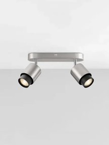 LED nikl designové stropní svítidlo Ison 2