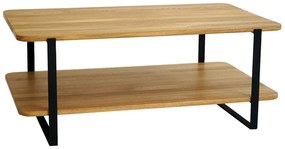 Konferenční stolek Bote s masivními dubovými deskami