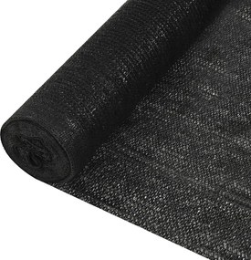 vidaXL Stínící tkanina 1,2 x 10 m HDPE 195 g/m² [149302] Barva: Černá