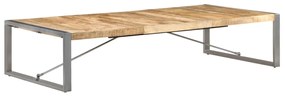 Konferenční stolek 180 x 90 x 40 cm hrubé mangovníkové dřevo