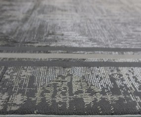BE Koberec Allianz 6303 GREY - šedý obdélníkový Rozměr: 80x150 cm