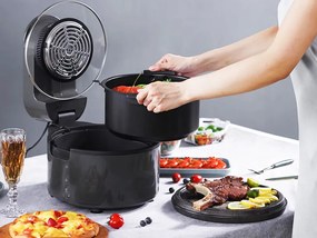 Verk Group Fritéza bez tuku fritéza air fryer velká na pečení 1200 w 5 l