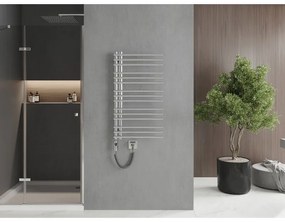 Mexen Neptun, elektrické topné těleso 900 x 500 mm, 300 W, chromová, W101-0900-500-2300-01