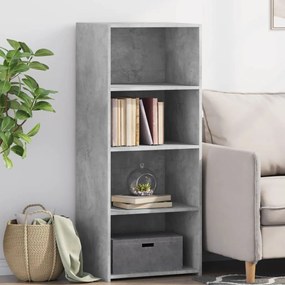 Skříň highboard betonově šedá 50 x 41 x 124 cm kompozitní dřevo