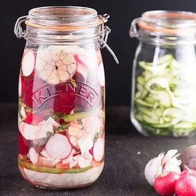 Kilner Round Jar sklenice s klipem 1,5 l