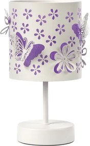 ONLI - Dětská lampička TITILLA 1xE14/6W/230V 22 cm fialová/bílá