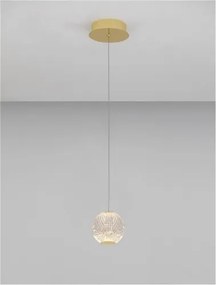 Závěsné LED svítidlo NOVA LUCE BRILLANTE 6W 3200K 9511010