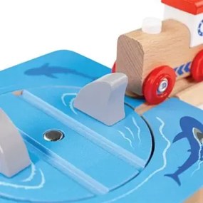 Bigjigs Rail Vír se žraloky / od 3 let