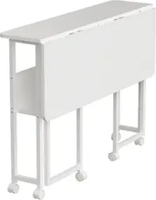 Maclean MC-126W bílá / Mobilní stolek / nosnost 50 kg